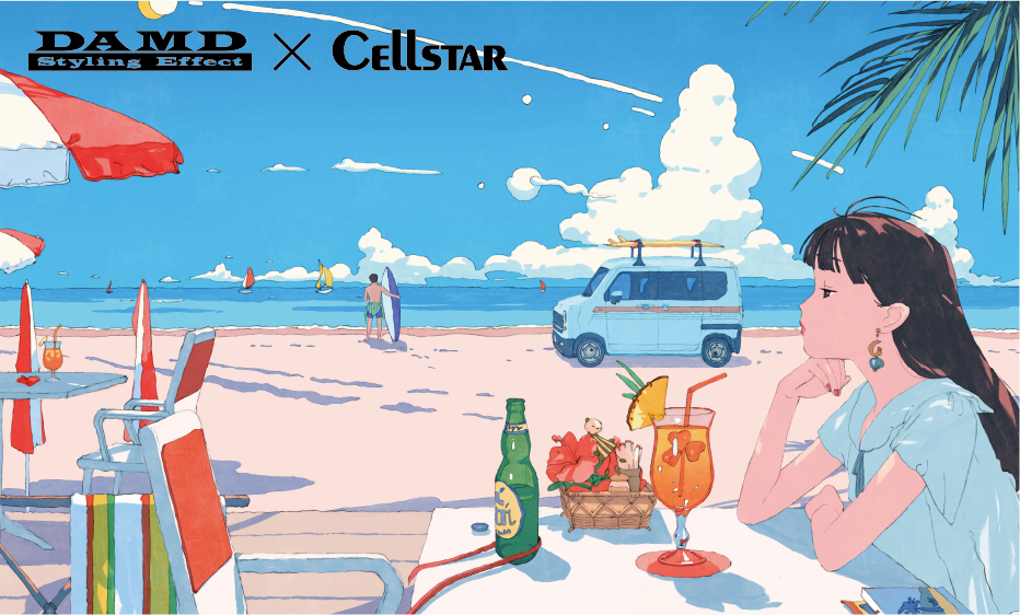 DAMD x Cellstar DRIVUNG RECORDER ASSURA CA-D01 | DAMD Inc.